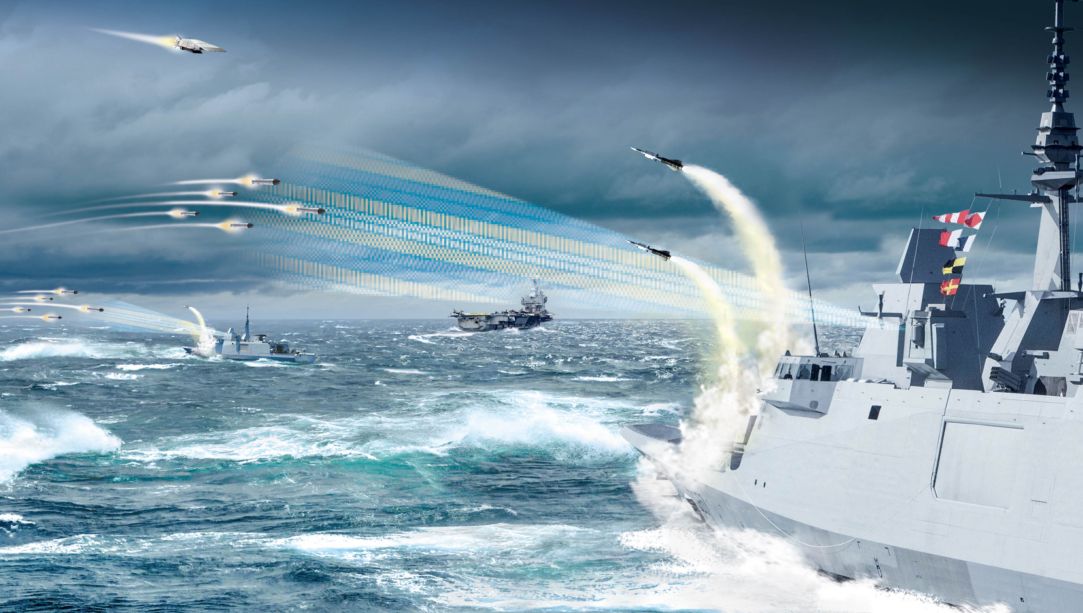 Integrated Air and Missile Defence (IAMD) for Naval Forces | Thales Group