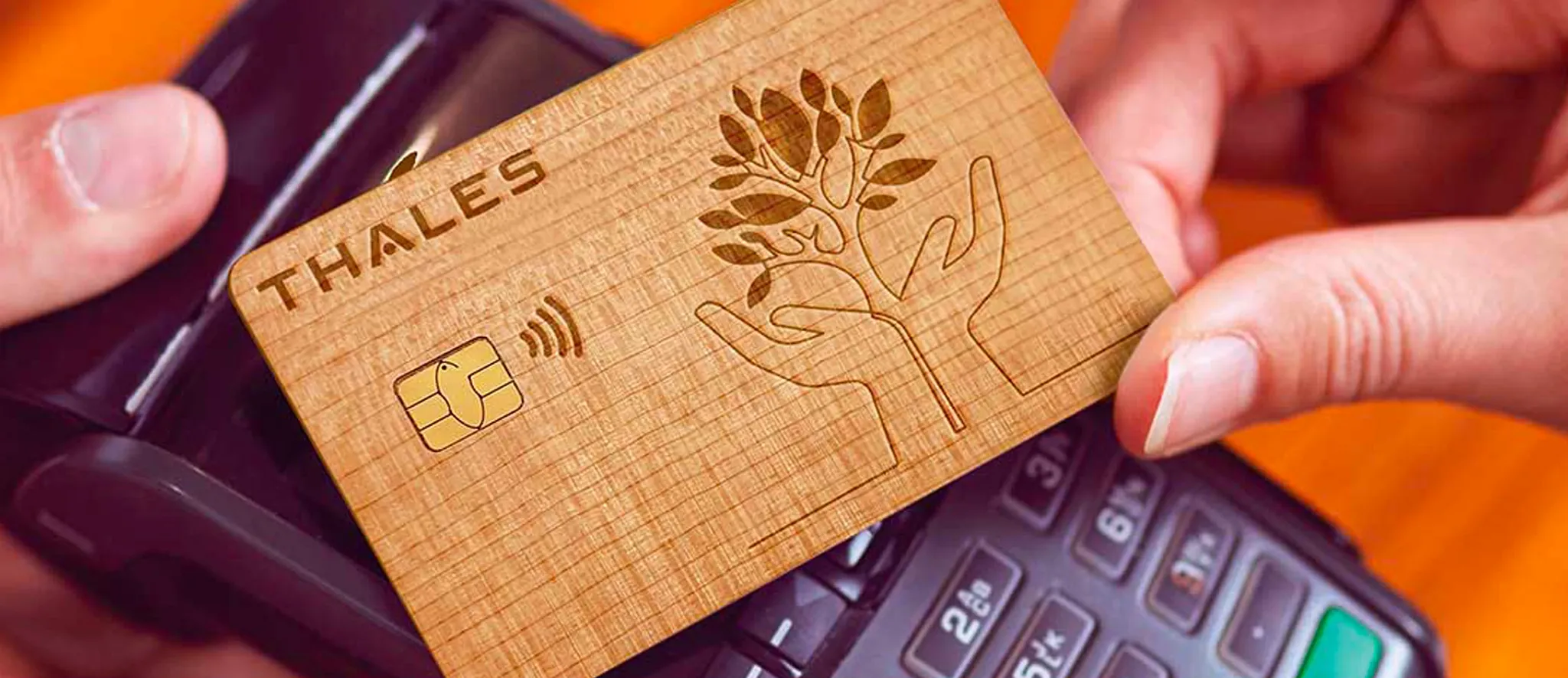 Thales Wood Card: FSC-certified, sustainable payment card