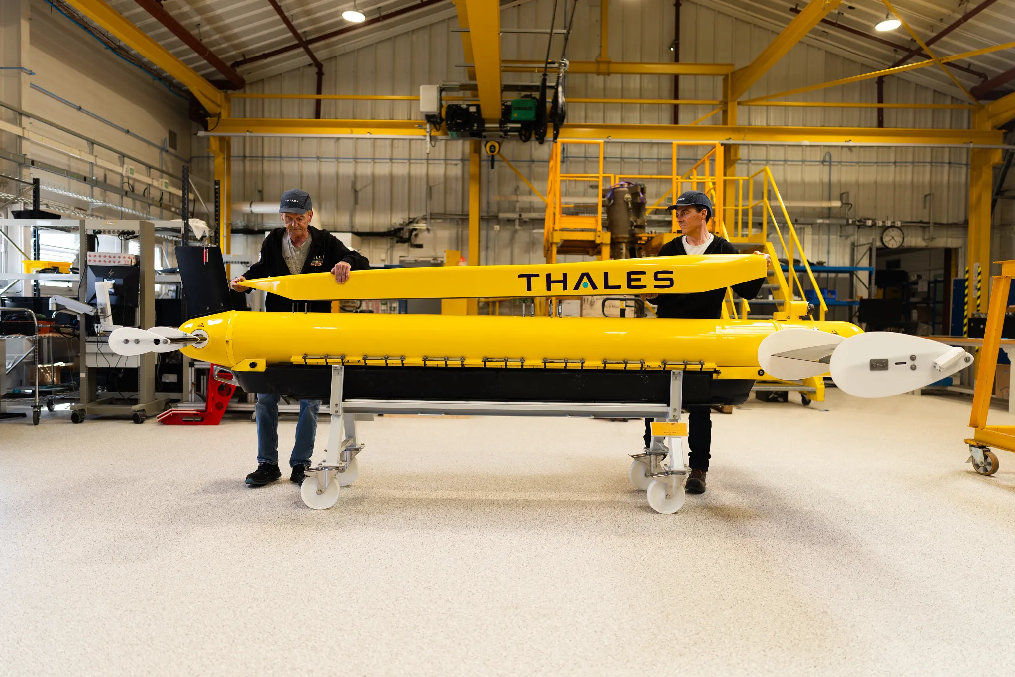 SAMDIS sonar: a step change in sea mine detection | Thales Group