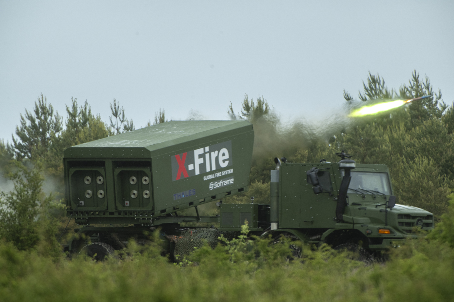 Long-range land strike: Thales completes first firings with X-Fire ...