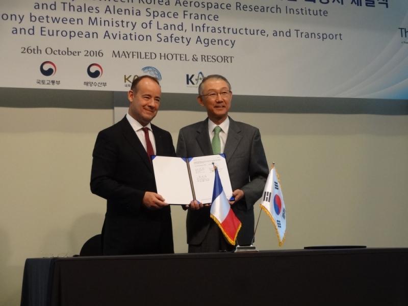 Thales Alenia Space signe un contrat avec la Corée pour le système de ...